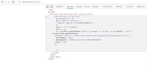 Web Messaging Does Not Appear Web Messaging Genesys Cloud Developer Forum