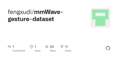 Github Fengxudi Mmwave Gesture Dataset