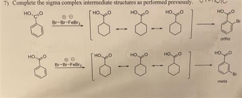 Solved Complete The Sigma Complex Intermediate Structures