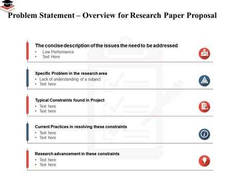problem statement overview for research paper proposal typical