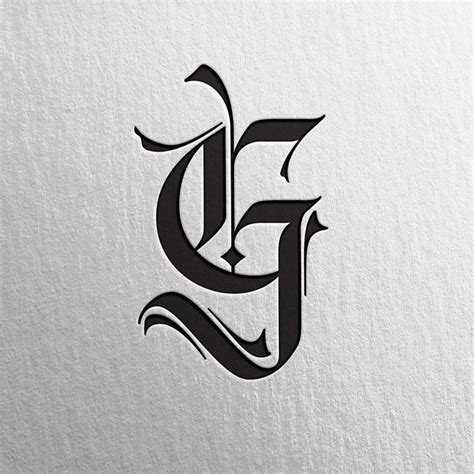 Gothic Letter G Font