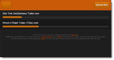 how to use wifi upload on vlc for ios cnet
