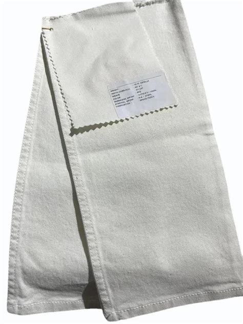 Rfd Over Dyed Denim Fabric White At ₹ 235meter In New Delhi Id