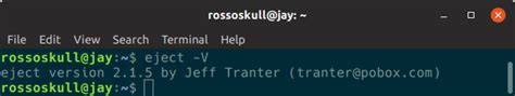 Eject Command In Linux With Examples Geeksforgeeks