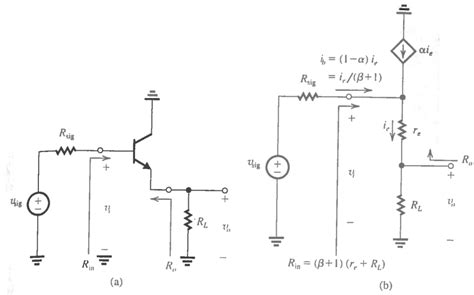 Solved 30 An Emitter Follower Uses A Transistor With β 100