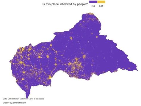 Map Settlement Population Rstats Maps Spatial Geospatial Mahat