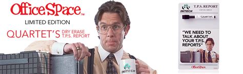Quartet Dry Erase Board Tps Report Cover Sheet From