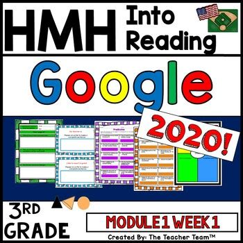 HMH Into Reading Rd Grade Module Week Supplemental Google Slides