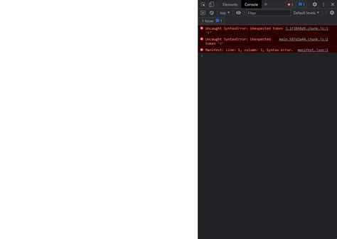 Reactjs How To Fix Uncaught Syntax Error When I Run React Project With Node Stack Overflow
