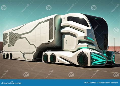 Future Of Urban Autonomus Mobility Ai Generated Stock Illustration
