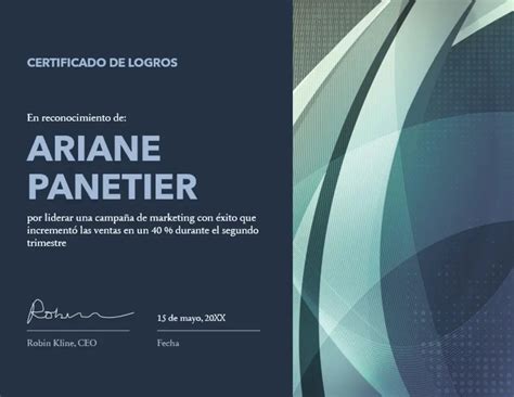 Plantillas De Certificados Imprimibles Para Word Plantillas Gratis De