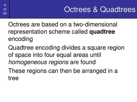ppt computer graphics 11 3d object representations octrees