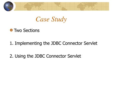 Ppt Xml Based Jdbc Connector Servlet Framework Powerpoint Presentation Id3323763