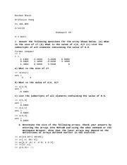 Cs HW Docx Roshan Shaik Professor Hung Cs Homework Quiz Answer