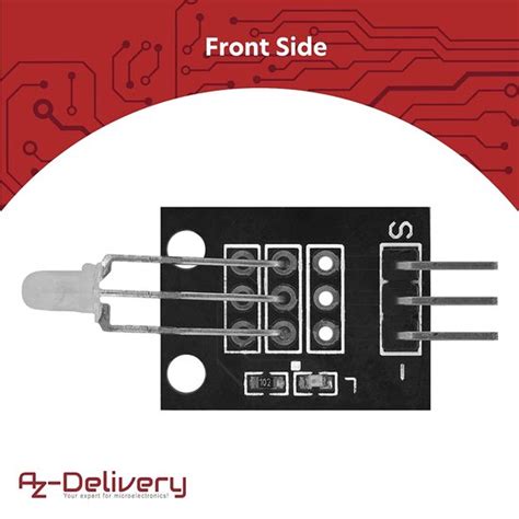 Azdelivery 5 X Ky 029 Bi Color Led Module 3mm Compatibel Met Arduino