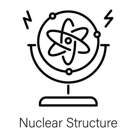 Trendy Nuclear Structure 42407411 Vector Art At Vecteezy