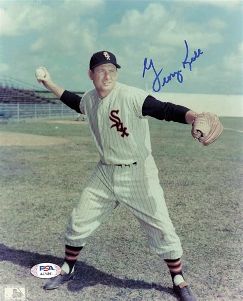 George Kell Signed 8x10 Photo Chicago White Sox Psadna Etsy