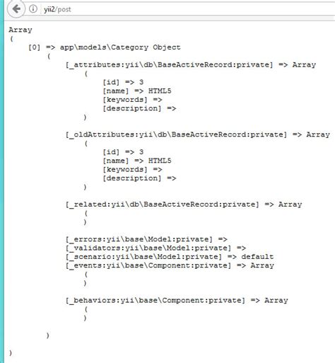 Yii2 Active Record Методы Where Update Save и другие Часть 1