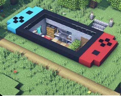Nintendo Switch Minecraft Houses Minecraft Crafts Cool Minecraft Creations
