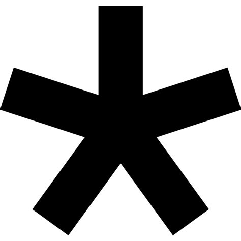 Asterisk Vector Svg Icon Svg Repo