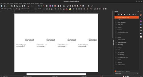 Pocketmod Fold Libreoffice Template Chasing Daisies