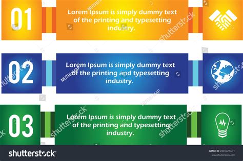 Vector Arrows D Infographic Diagram Chart Stock Vector Royalty Free Shutterstock