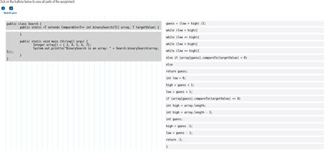 Solved Search Java Chegg