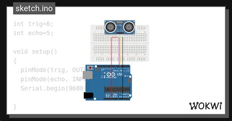 Sensor Distancia Wokwi ESP STM Arduino Simulator