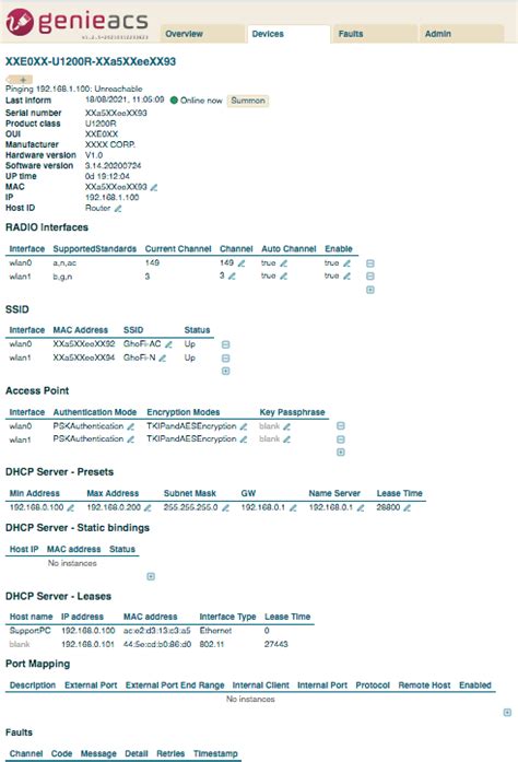 Starting Using ACS Ui Config GenieACS Forum