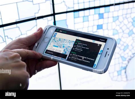 Ibm Pairs Geoscope Research Researchers Using A Phone To View A