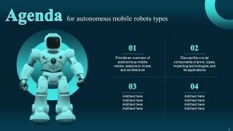 Autonomous Mobile Robots Types Powerpoint Presentation Slides PPT Slide