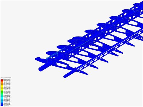 Structural Analysis Of Vtol Uav Wing By Nbista Simscale