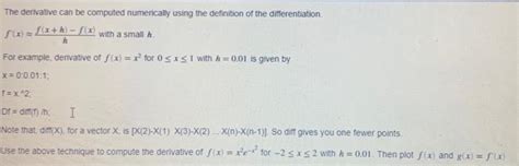 Solved Hey Wondering How To Complete This Using Matlab And