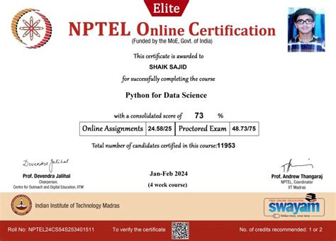 Python Datascience Sajid Shaik