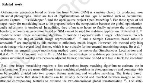 flowchart of proposed mosaic algorithm download scientific diagram