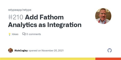 add fathom analytics as integration · retypeapp retype · discussion 210 · github