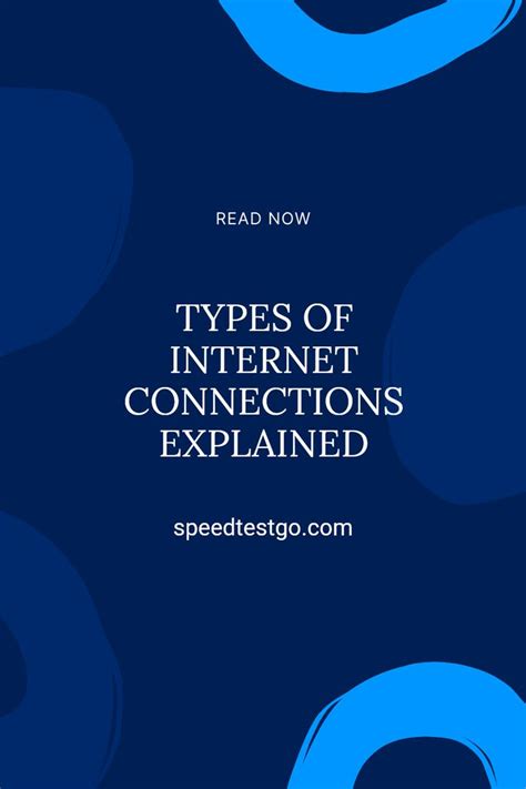 Types Of Internet Connections Explained Fast Internet Connection Internet Connections