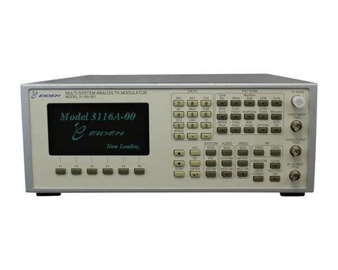 Eiden Multi System Analog Tv Modulator 3116a 001