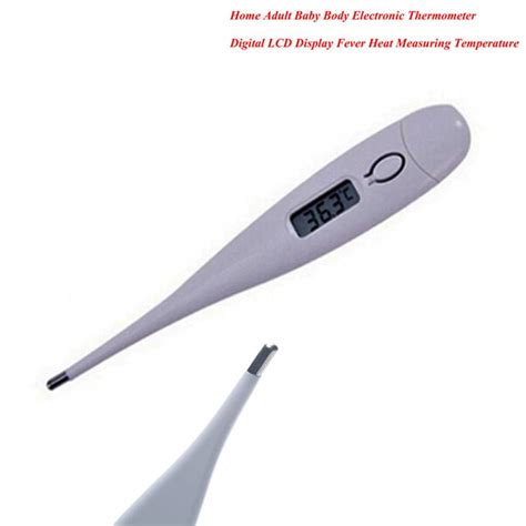 Home Human Adult Baby Body Electronic Thermometer Digital LCD Display Fever Heat Temperature