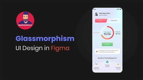 Banking App Glassmorphism Design Figma