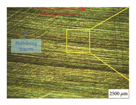 Wear Surface Morphology Of The Martensitic Test Piece Under Unworn