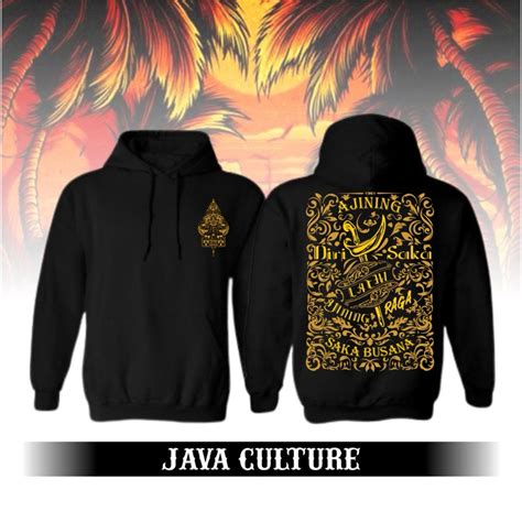 Jual Hoodie Java Culture Ajining Diri Saka Lathi Ajining Raga Saka Busana By Sun Distro Shopee