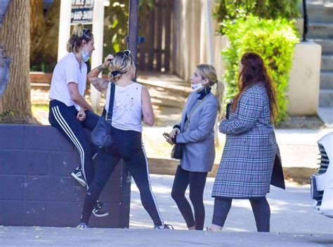 Emma Roberts And Kristen Stewart Out In La Celebmafia