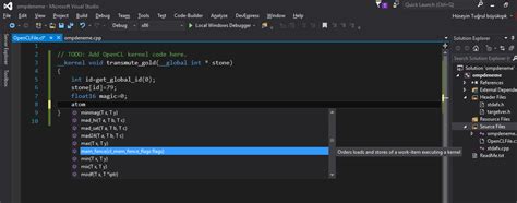 C How Can I Get Visual Studio To Treat Cl Files As Source Code Stack Overflow