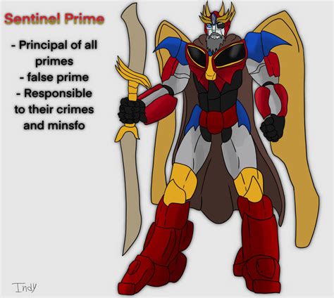 Transformers Cybertron Chronicles Sentinel Prime By Indragonsaur On
