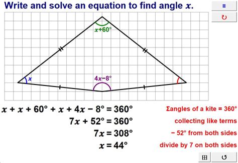 Write And Solve Equations Using Angles Teaching Resources