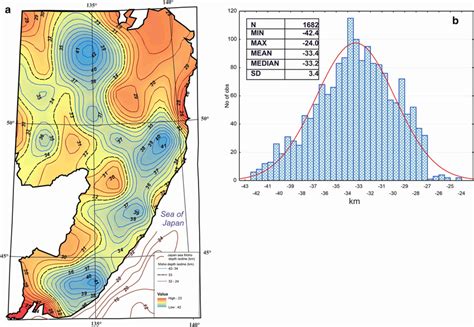 New Moho Depth Gravity Model For The Sikhote Alin Region A And Its