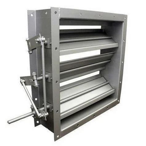 Galvanized Steel Gi Volume Control Damper Shape Rectangular At