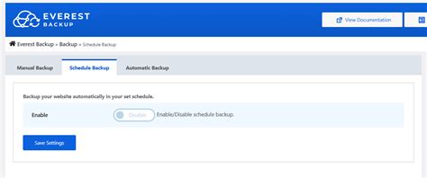 Everest Backup Increment Documentation Everest Backup Documentation