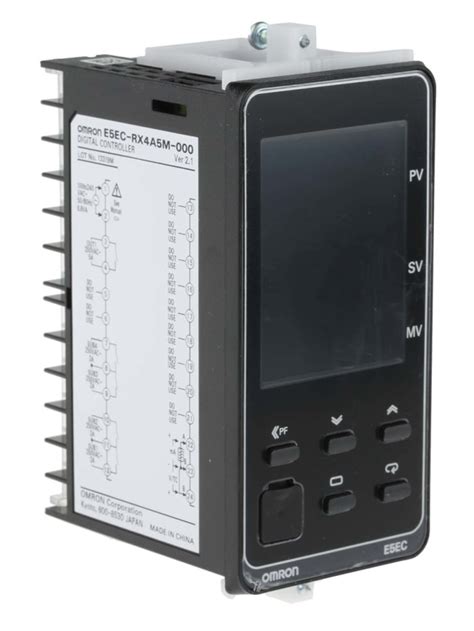 E5ec Rx4a5m 000 Omron Omron E5ec Pid Temperature Controller 48 X 96mm 1 Output Relay 100 →